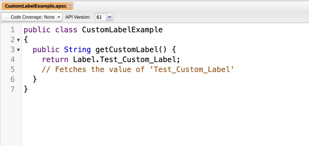 How To Access Custom Labels In Apex Salesforce Megha