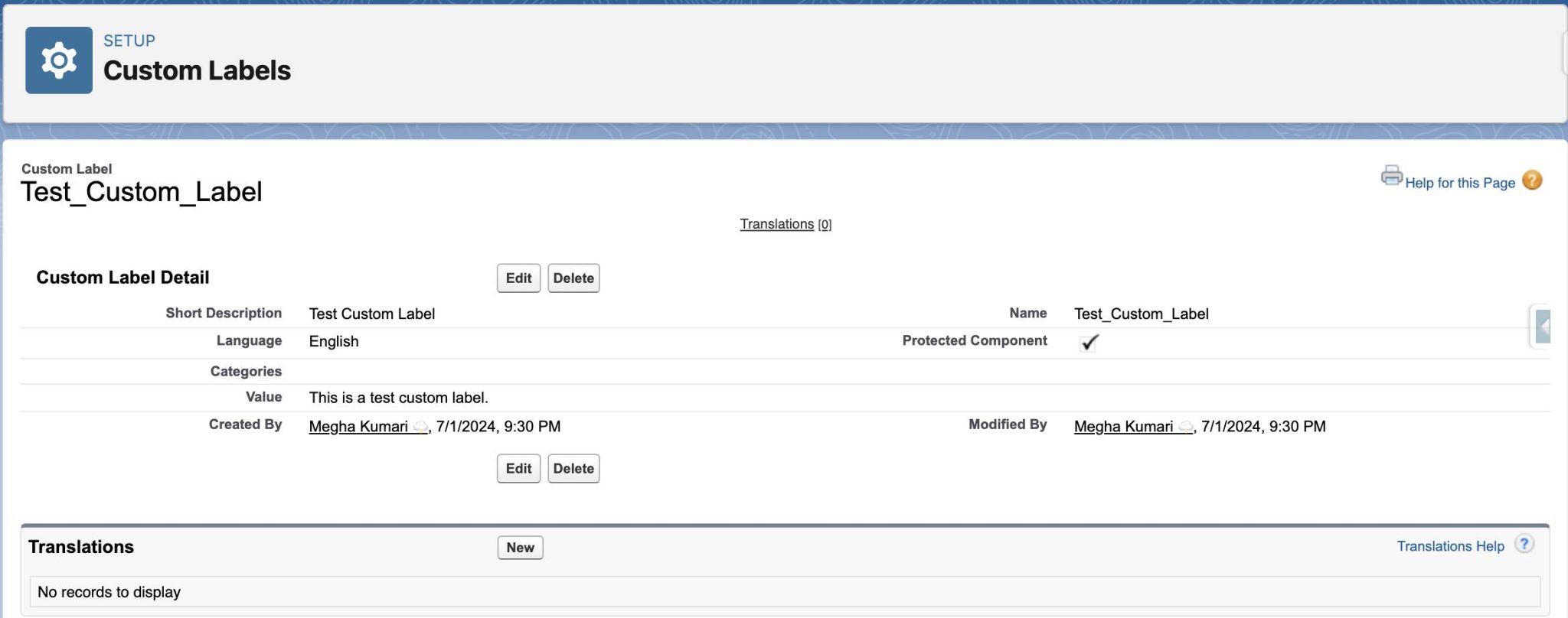 How To Access Custom Labels In Apex - Salesforce Megha